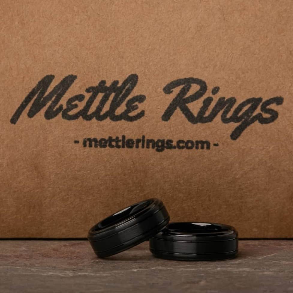 Callahan Men's Wedding Ring From Mettle Rings