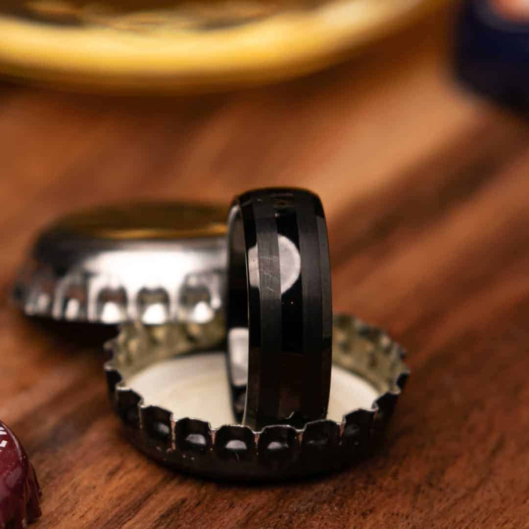 Halpert Men's Wedding Ring From Mettle Rings